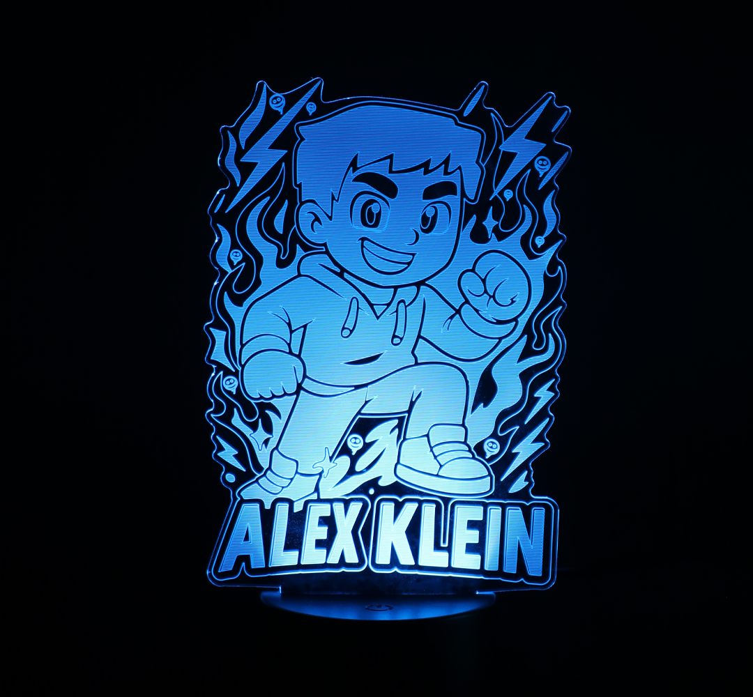 Alex Klein 3D Lamp – Alex Klein Shop | Officiële Merchandise