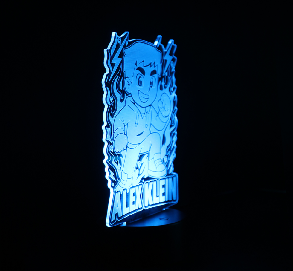 Alex Klein 3D Lamp – Alex Klein Shop | Officiële Merchandise