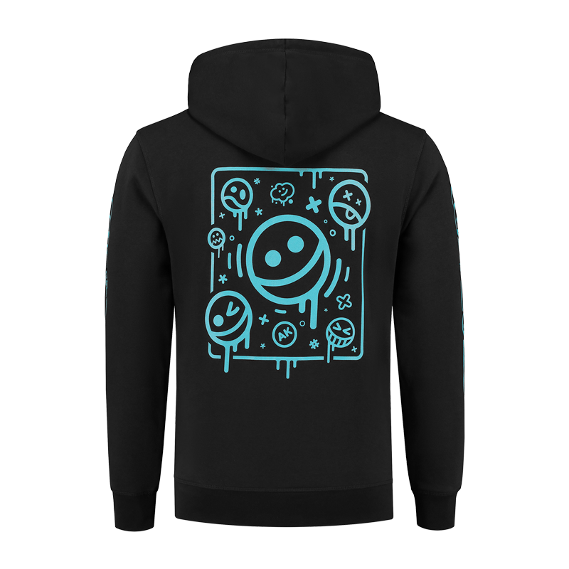 Alex Klein Smiley Hoodie Zwart - Limited Edition Officiële Merchandise ...