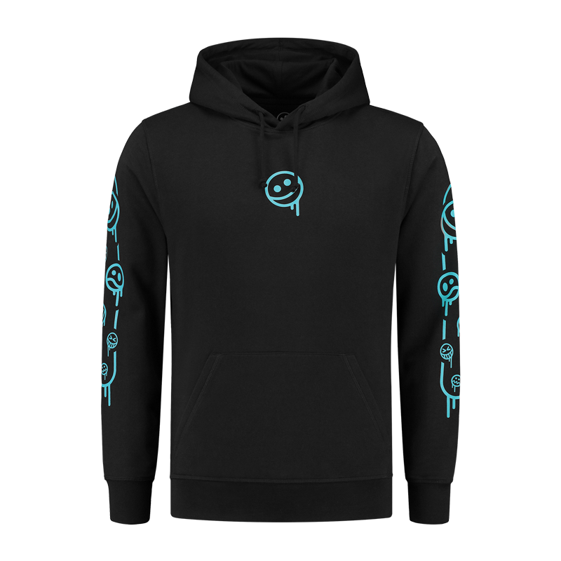 Alex Klein Smiley Hoodie Zwart - Limited Edition Officiële Merchandise ...